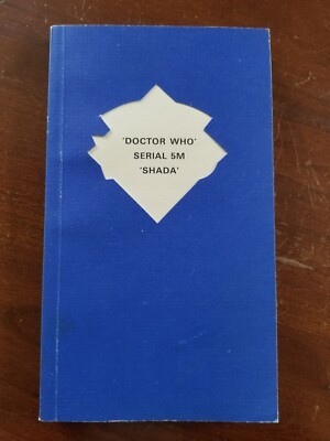 Doctor who Shada script perfect-bound book; RARE find in VG+ condition ...
