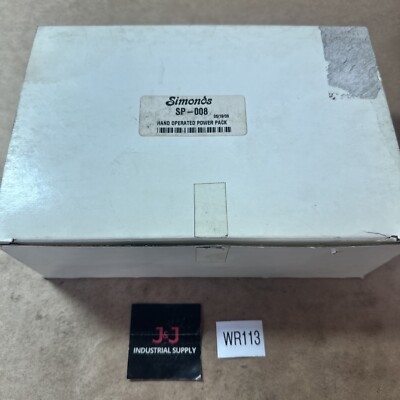 NEW IN BOX Simonds SP-008 Squeeze Pliers Hand Operated Pneumatic Power ...