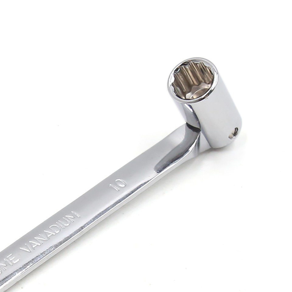 Universal 10mm Swivel Head Combination Socket Spanner Wrench Car Tool ...