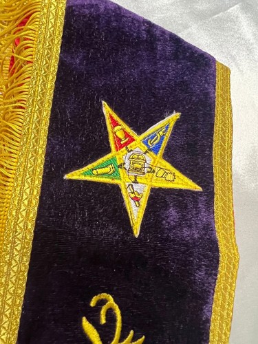 Masonic OES Order of Eastern Star AM Associate Matron Sash, OES Sashes ...