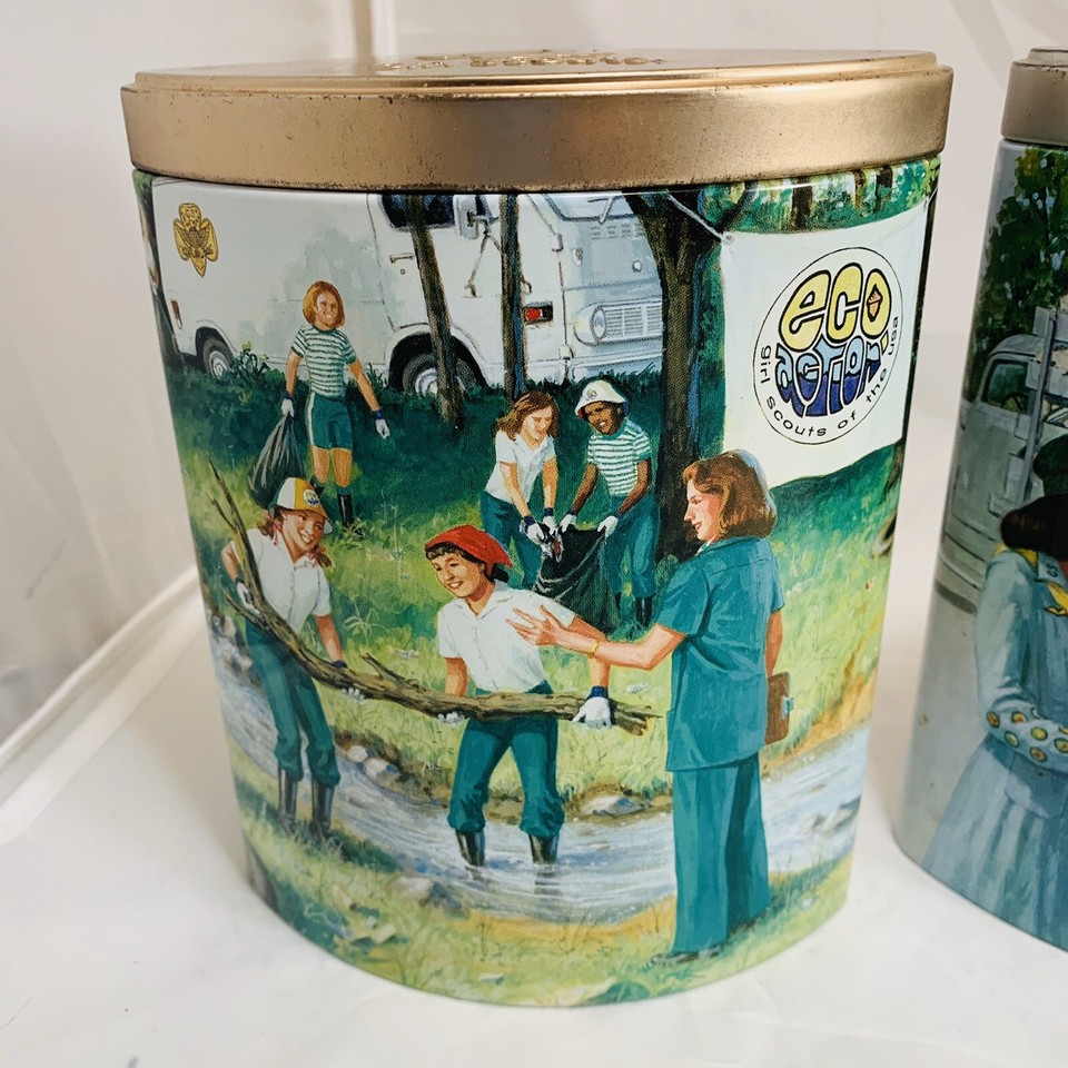 The Girl Scout Promise Through The Years Tins Set Of Three 1940s To ...
