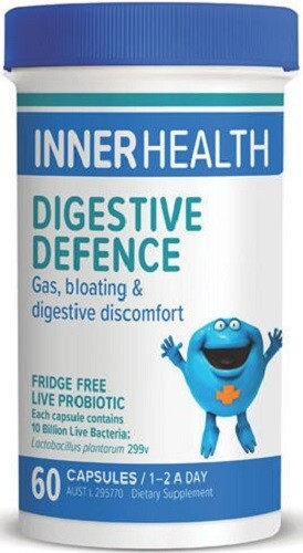 Inner Health Digestive Defence Capsules 60 - Probiotic Fridge Free | eBay