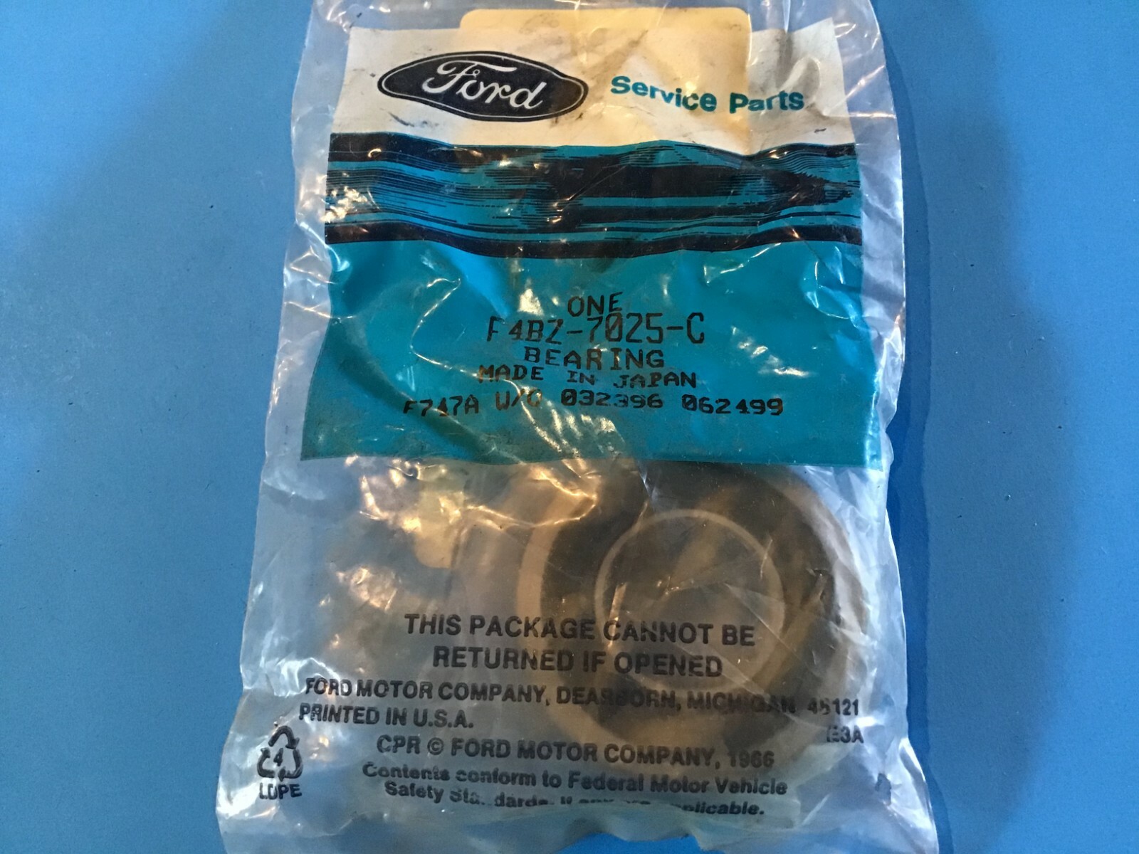 - OEM Ford F4BZ-7025-C Manual Transmission Input Shaft Bearing for sale ...