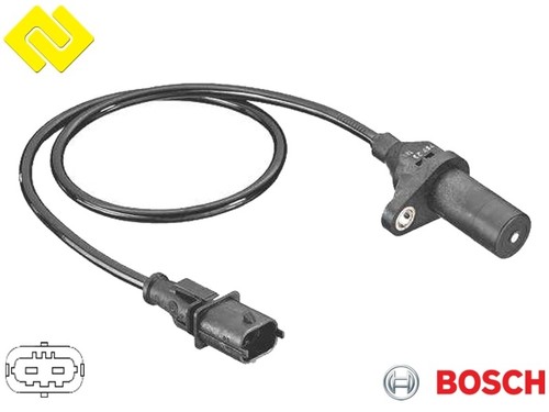 BOSCH 0261210161 Crankshaft RPM Pulse Sensor 0261210219 ,46474583 ...