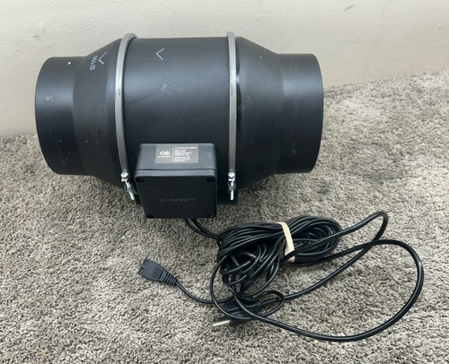 AC INFINITY (AI-CLT6) 6" Cloudline T6 Inline Mixed-flow Duct Fan System ...