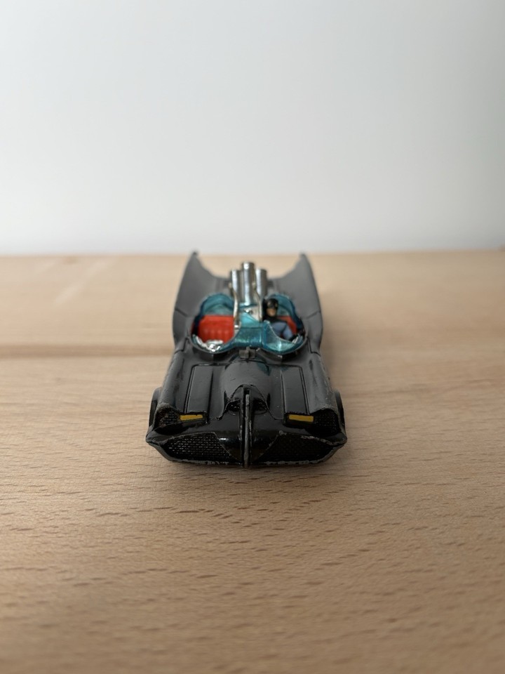 Vintage Batmobile Corgi 267 Red Bat Hubs Car Batman Original With ...