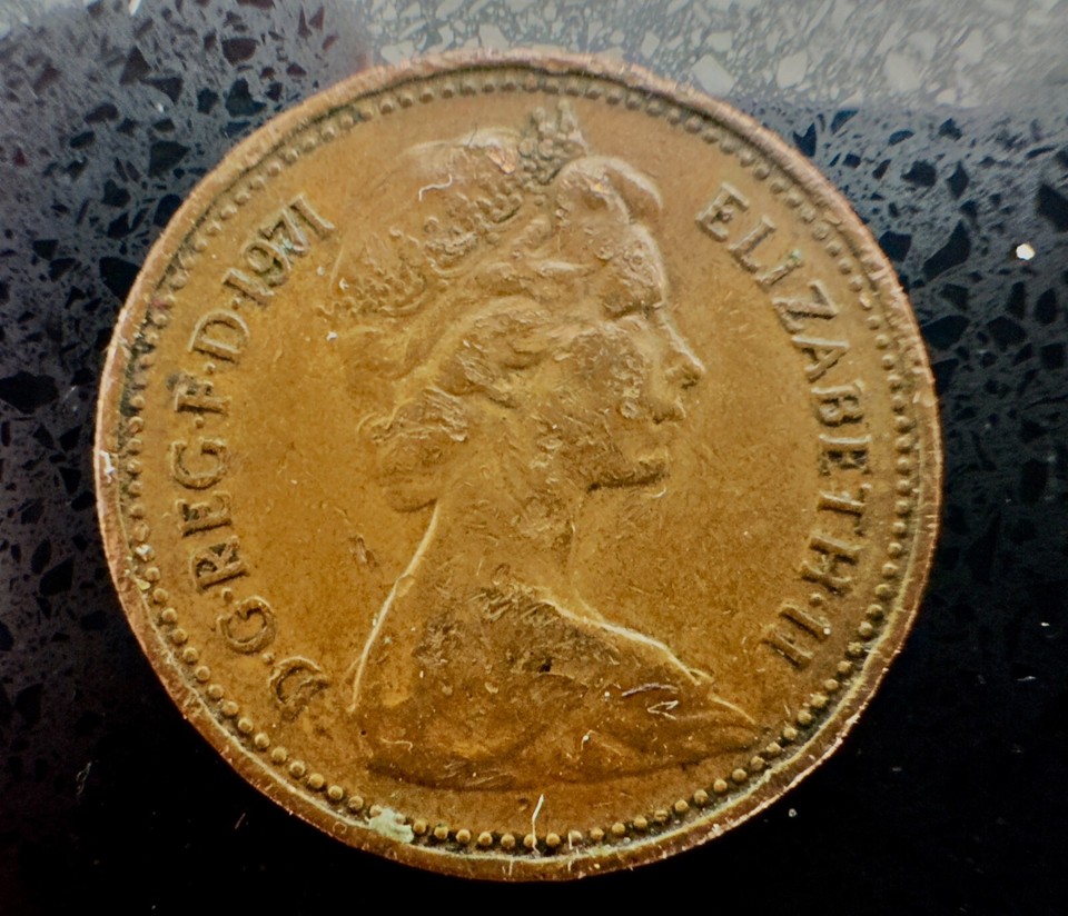 Very Rare 1971 new penny 1p coin | eBay UK