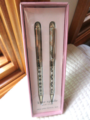 KATE SPADE NEW YORK SPADE FLOWER PEN & MECHANICAL PENCIL SET .9 mm ...