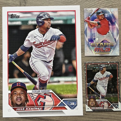 2023 Topps JOSÉ RAMÍREZ SUPER BOX SILVER FOILBOARD, OVERSIZED SP, SMLB ...