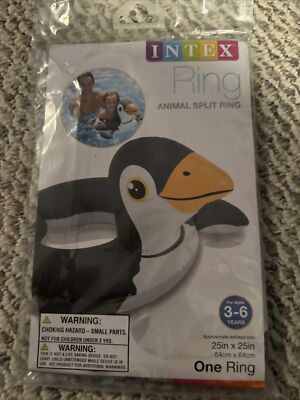 Intex Animal Split Ring Float - Penguin - Ages 3-6 - Free Shipping ...