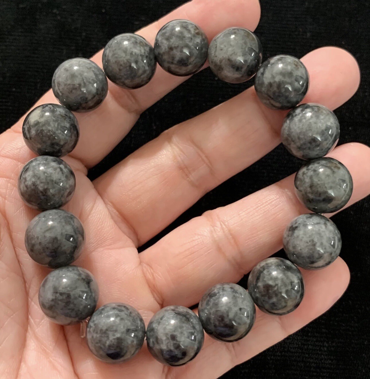 Burma Gray Jade Bracelet 13mm | eBay