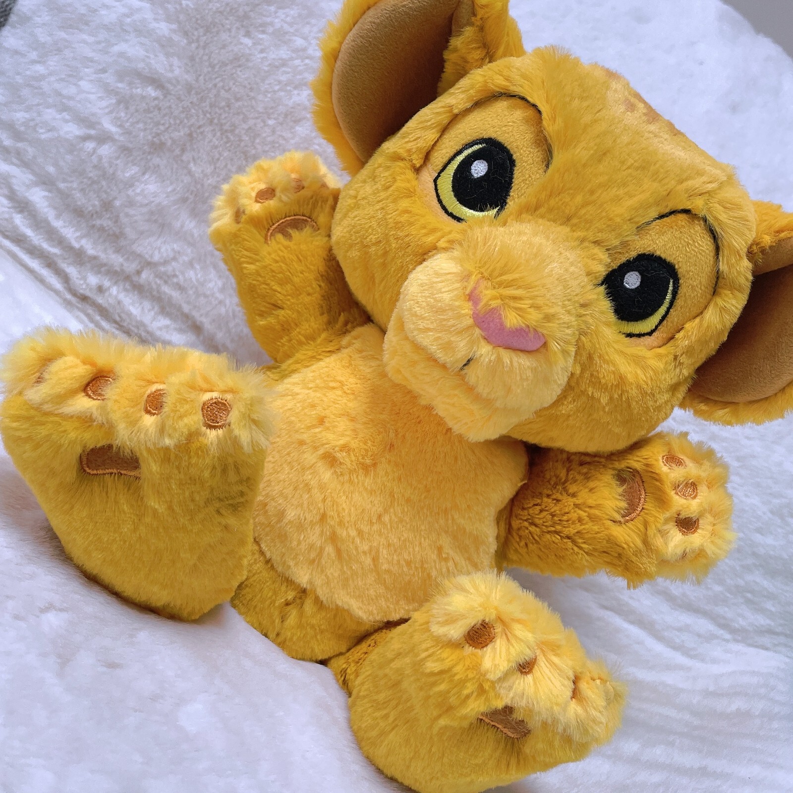 Japan Tokyo Disney Resort Store Fluffy Lion King Simba hand puppet ...