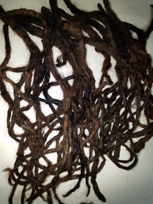 dreadlocks Natural Real human hair 9" to 19" 10 plus Yrs grown medium 1 ...