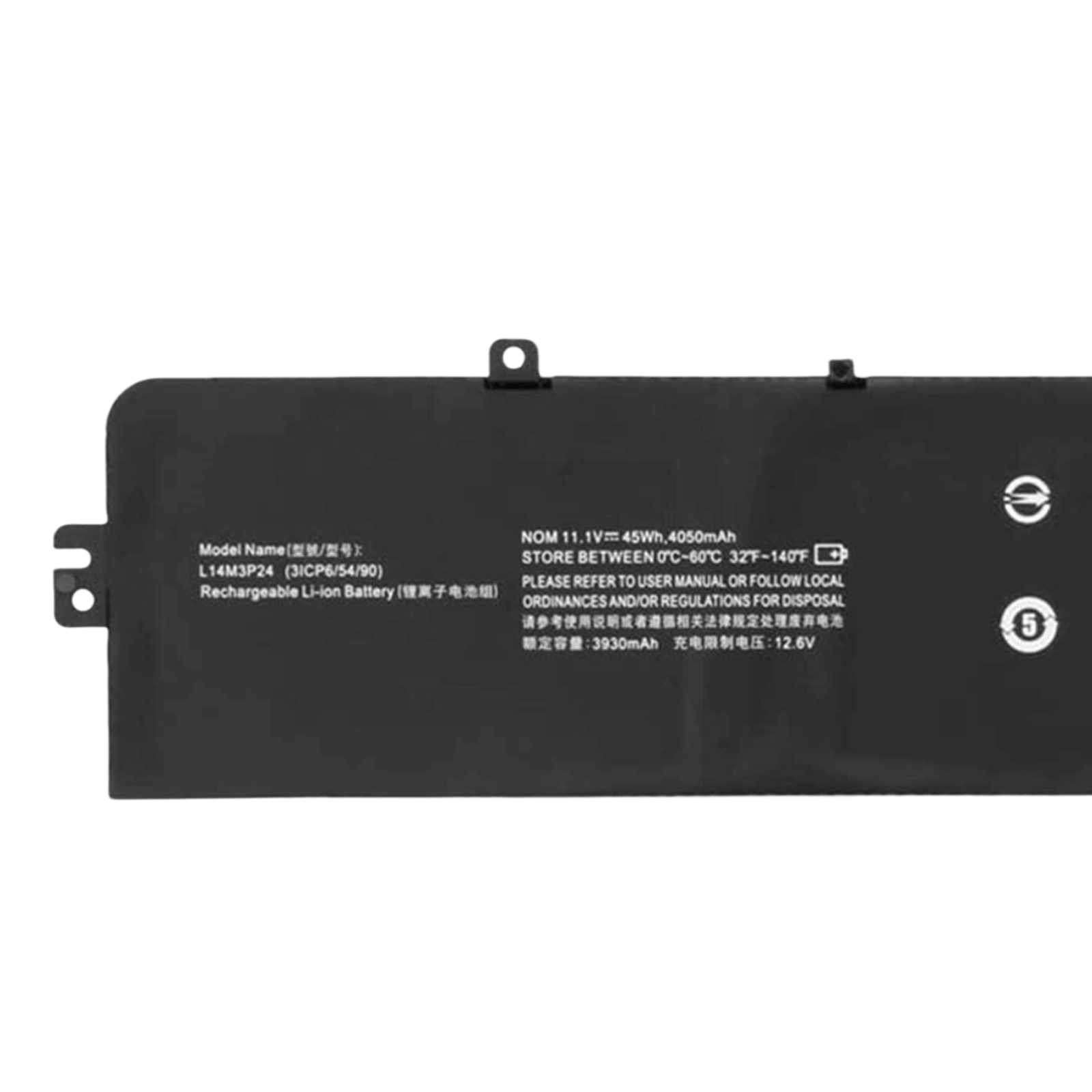 NEW Genuine L14M3P24 battery for Lenovo Ideapad Y700-14ISK Y520-15IKBN ...