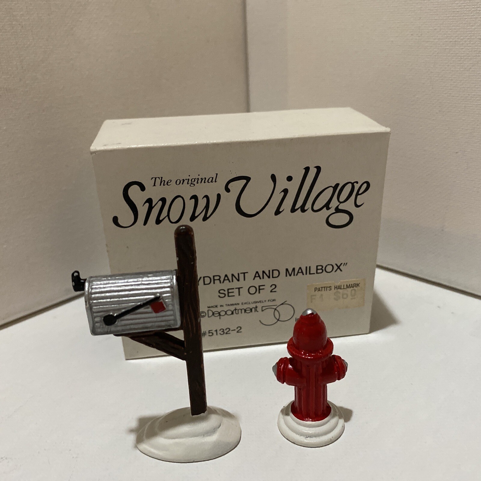 Department 56 Fire Hydrant And Mailbox Set Of 2 #51322 | eBay
