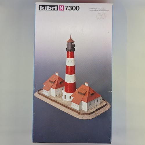 Kibri #7300 N Scale Lighthouse and Keepers Cottage Kit | eBay