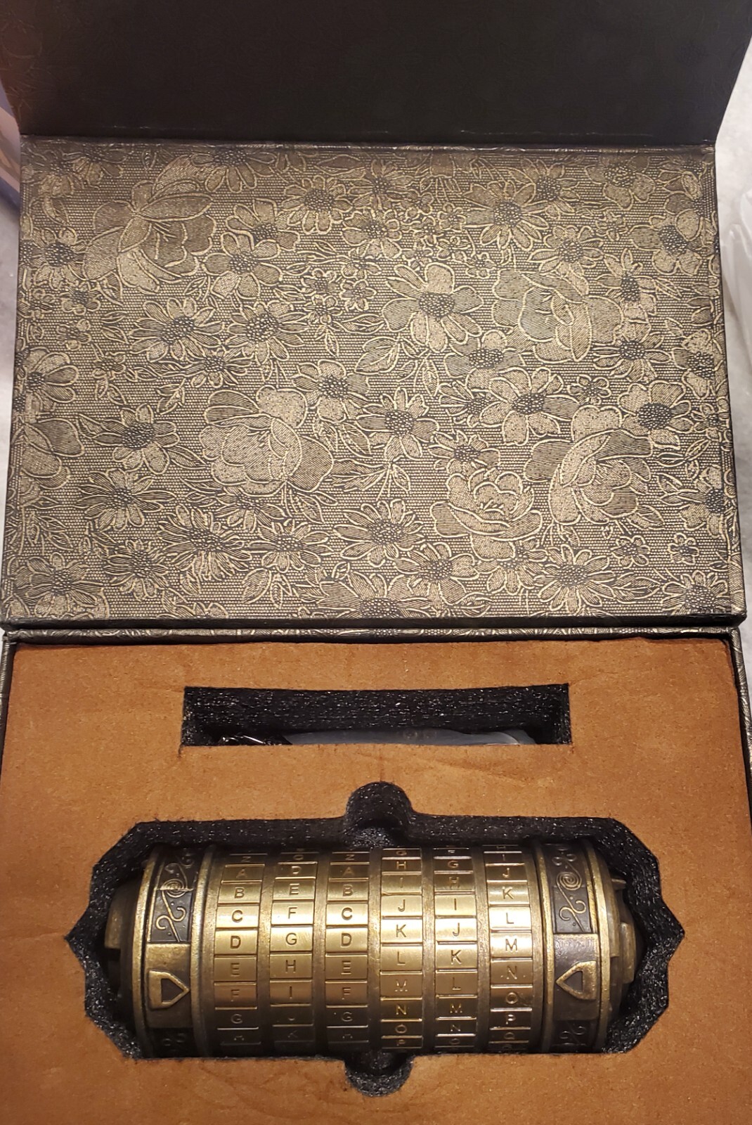 MUCHENGGIFT Da Vinci Code Mini Cryptex Gift for sale online | eBay