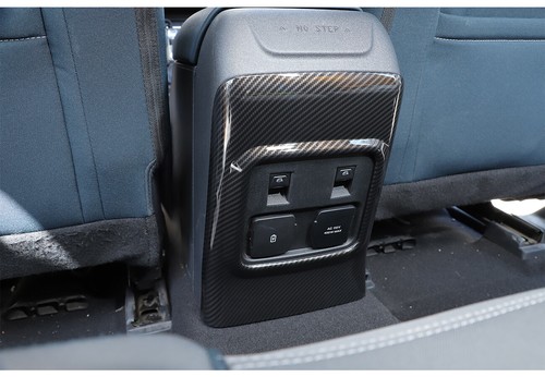 Carbon fiber Rear Window switch Panel Decor Cover Bezel For Ford Bronco ...