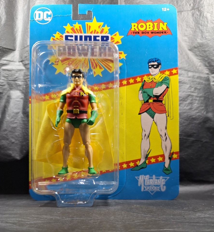 DC Direct McFarlane Toys Super Powers Robin Jason Todd The Boy Wonder ...