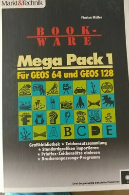Müller Mega Pack 1 für GEOS 64 und GEOS 128 (Commodore Buch + 3 Disks ...