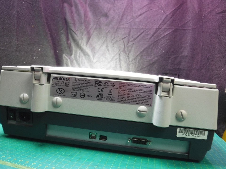 Microtek Scanmaker 1000XL Din A3 Flatbed Scanner/Scanner - MRS-6400A3 ...