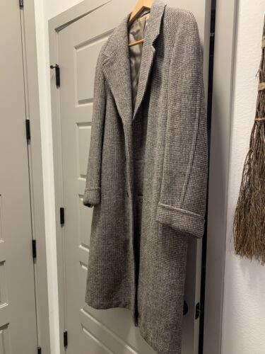 Vintage Austin Reed Of Regent Street Harris Tweed 100% Wool Long Wool ...