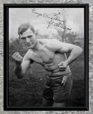 Classic... George Knock Out Brown Chicago Boxer 1890s... Antique 5x7 ...
