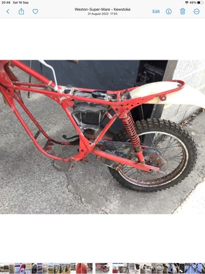 Fantic TX 190 Rolling Chassis | eBay