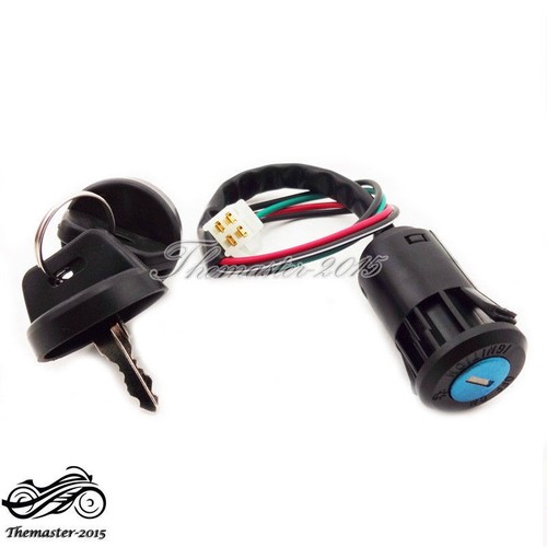 4 Wire On Off Ignition Key Switch For Chinese 50cc 70 90cc 110cc 125cc ...