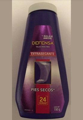 SILKA MEDIC TALCO EXTRAESCANTE PIE DE ATLETATALCUM POWDER FOR ATHLETES ...