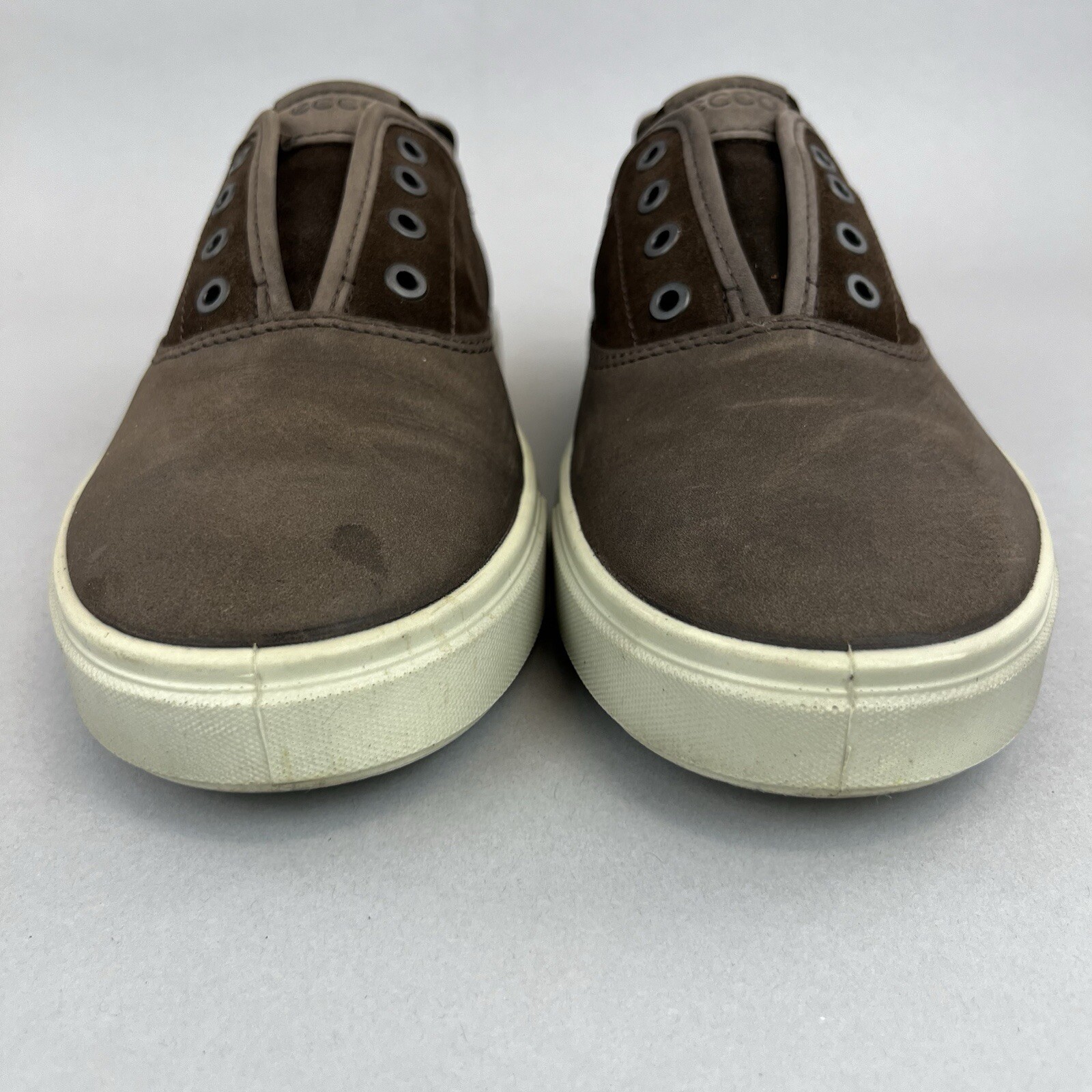 ECCO Kyle Cvo Brown Leather Laceless Slip On Casual Shoes Size EU42 UK8 - 8.5 | eBay UK