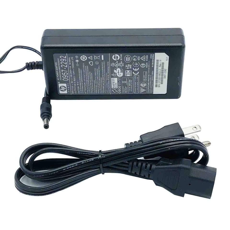 Genuine HP AC Adapter for ScanJet Professional 2000 s1 3000 / 3000 s2 ...