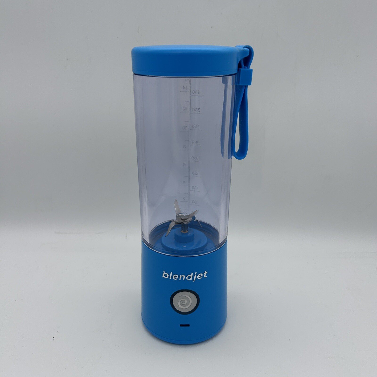 BlendJet 2 Blue 16oz Handheld Portable Blender Cordless Rechargeable ...