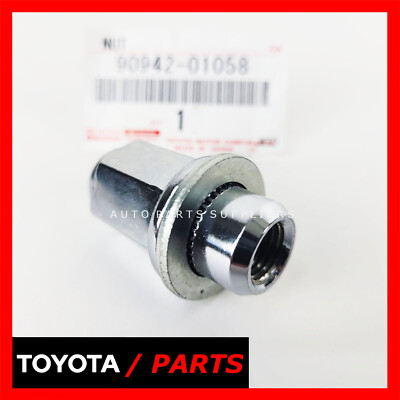 FACTORY LEXUS TOYOTA EXTENDED WHEEL LUG NUT HUB W/ WASHER QYT 1 ...