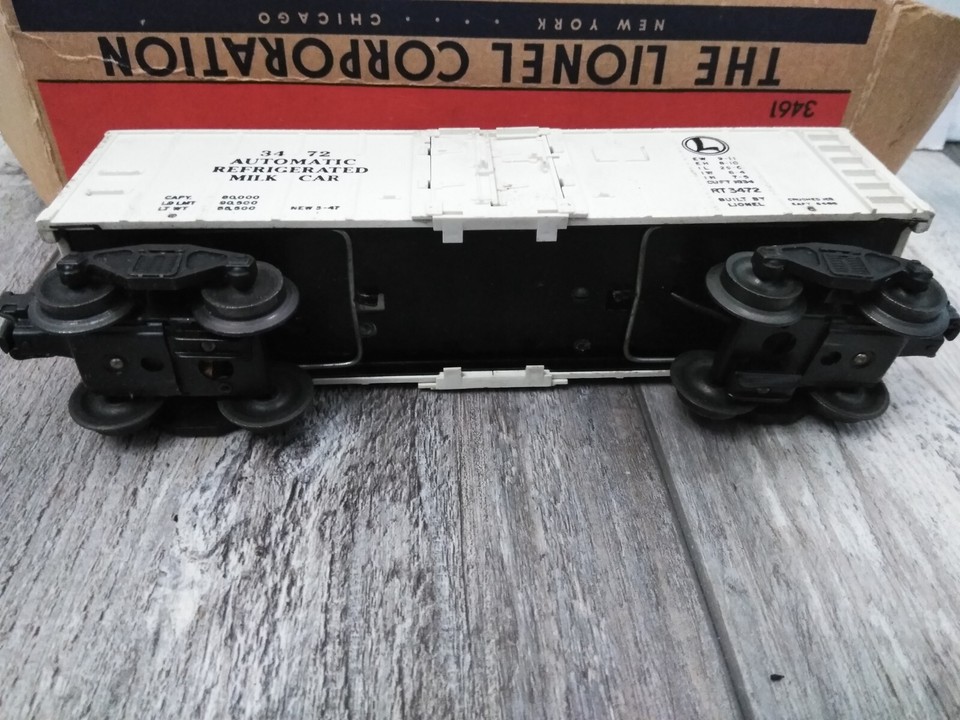 RARE LIONEL 3472 OPERATING MILK CAR | eBay