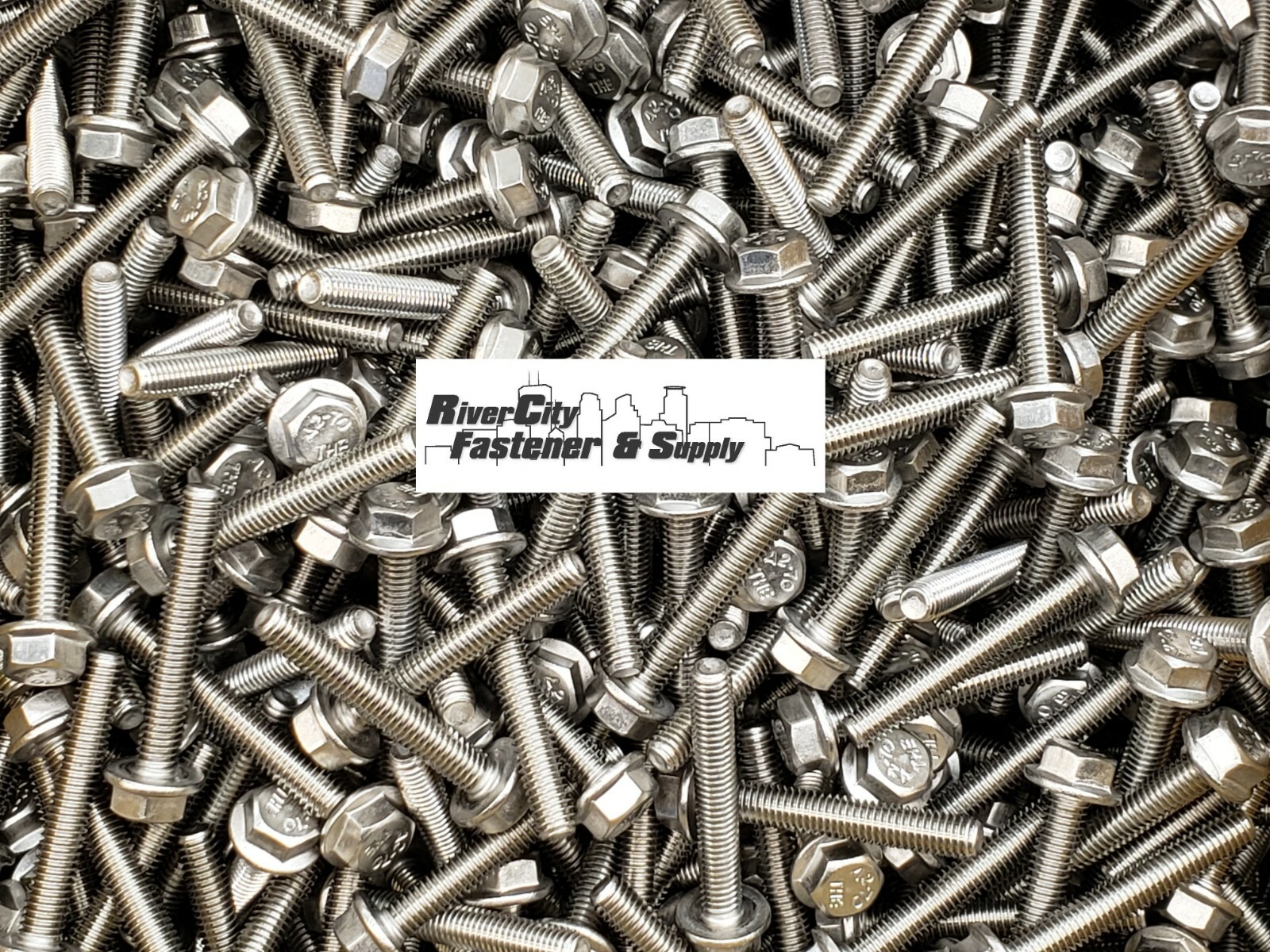 (5) M6-1.0x40 Hex Flange Bolts DIN 6921 6mm x 40mm Stainless Steel M6x1 ...