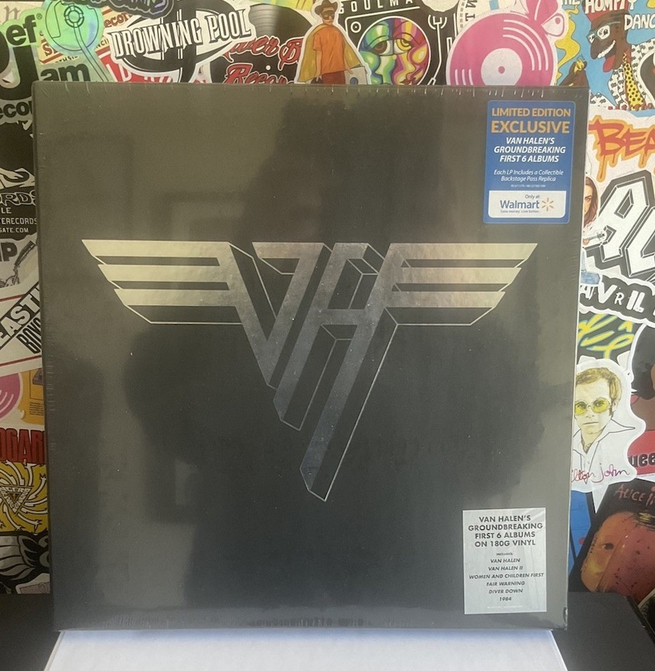 VAN HALEN 1978-1984 BOX SET VINYL W/HYPE STICKER 81227881399| eBay