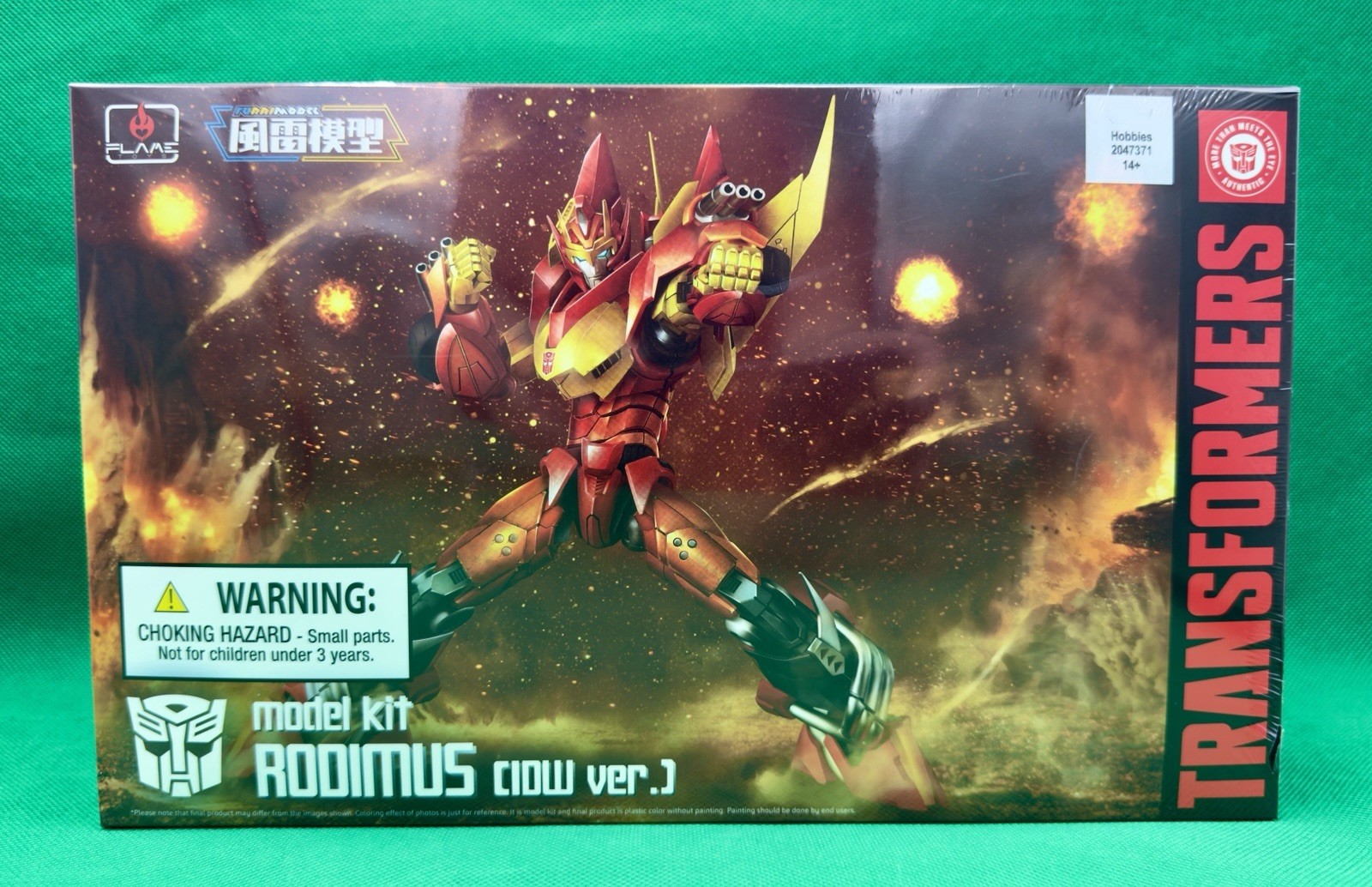 Flame Toys Transformers Furai Rodimus Prime IDW Ver. Model Kit 2025 NEW ...