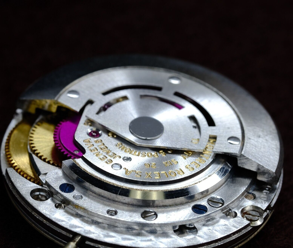 Rolex Mens Datejust Gold & Steel Blue Index Dial Leather Band 36mm ...