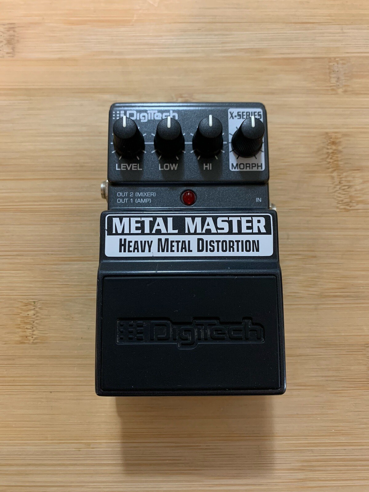 DigiTech Metal Master Heavy Metal Distortion X-Series Guitar Pedal ...