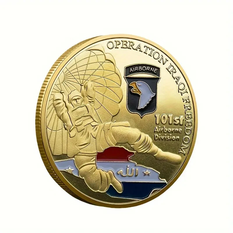 101st Airborne Operation Iraqi Freedom Coin NEW Seller is a Combat Vet ...