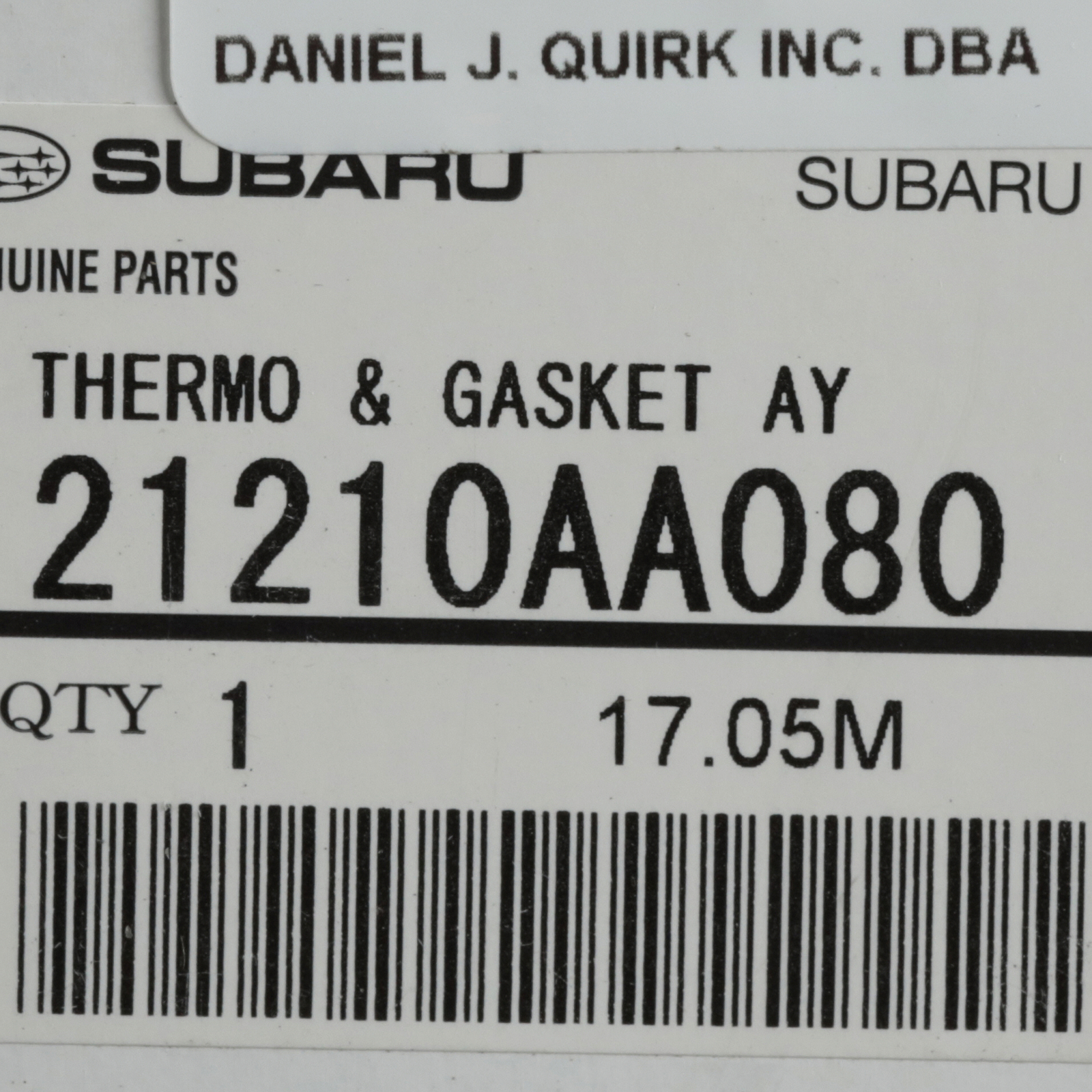 OEM 2005-2014 Subaru Thermostat & Gasket Forester Impreza Legacy NEW ...