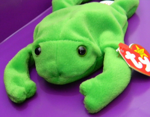 LEGS THE FROG TY BEANIE BABY BABIES BORN APRIL 25, 1993 | eBay