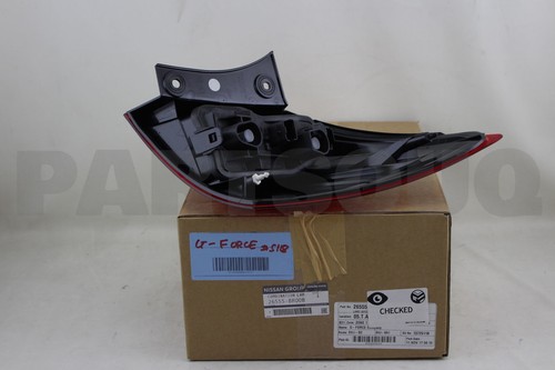 26555BR00B Genuine Nissan LAMP ASSY REAR COMBNATION LH 26555-BR00B | eBay
