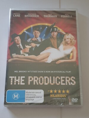 The Producers DVD Movie 2005 Mel Brooks Musical Comedy Nathan Lane ...