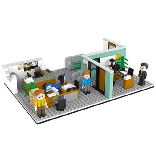 The Office Dunder Mifflin Scranton Branch Construction Set (369 Pieces ...