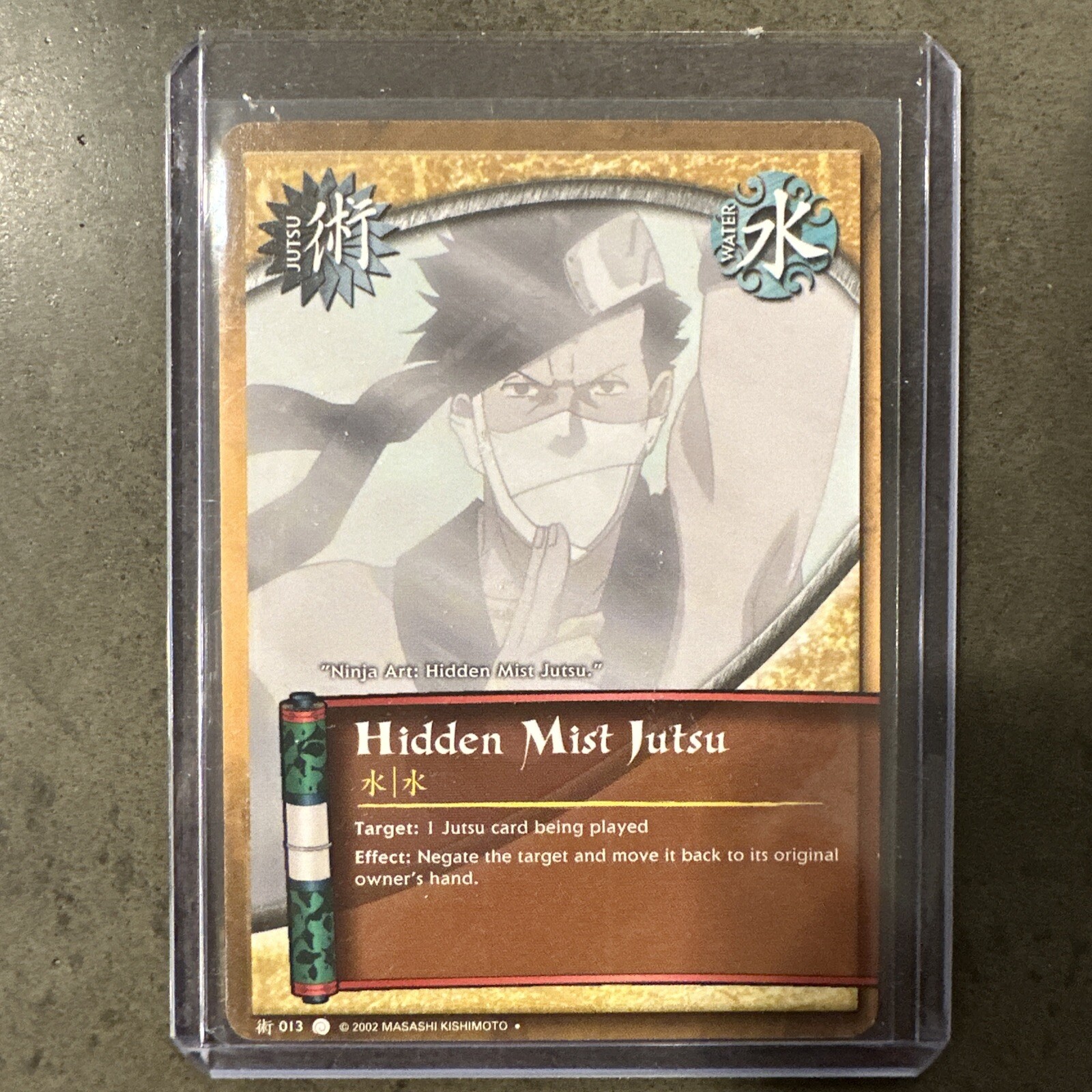 NARUTO Path to Hokage Hidden Mist Jutsu CCG Uncommon 013 | eBay