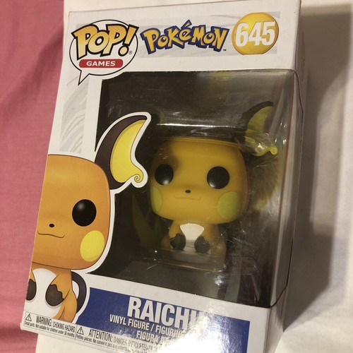 Funko Pop! Pokémon - Raichu #645 Vinyl Figure Figurine | eBay