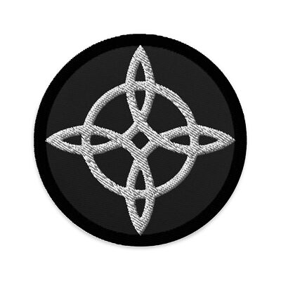 The Witches Knot Embroidered Patch Witchcraft Protection Symbol Wicca ...