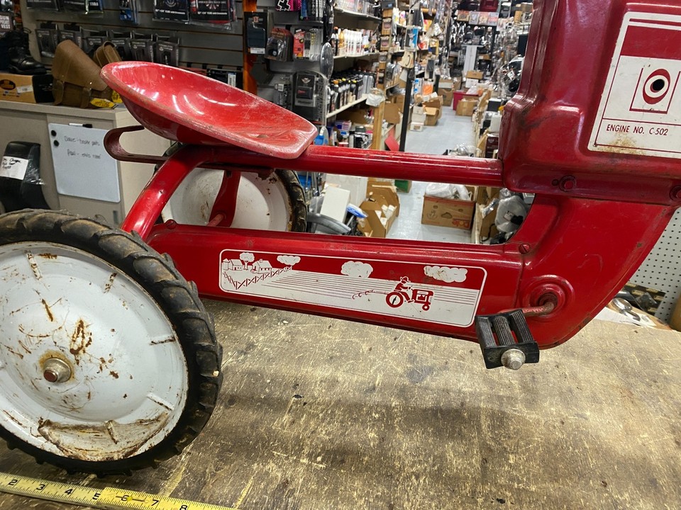 Vtg amf power Trac tractor pedal Car Orig C502 Unrestored Nice Chain ...